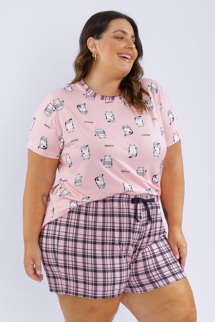 Linha noite - Pijamas Plus Size - Libertari
